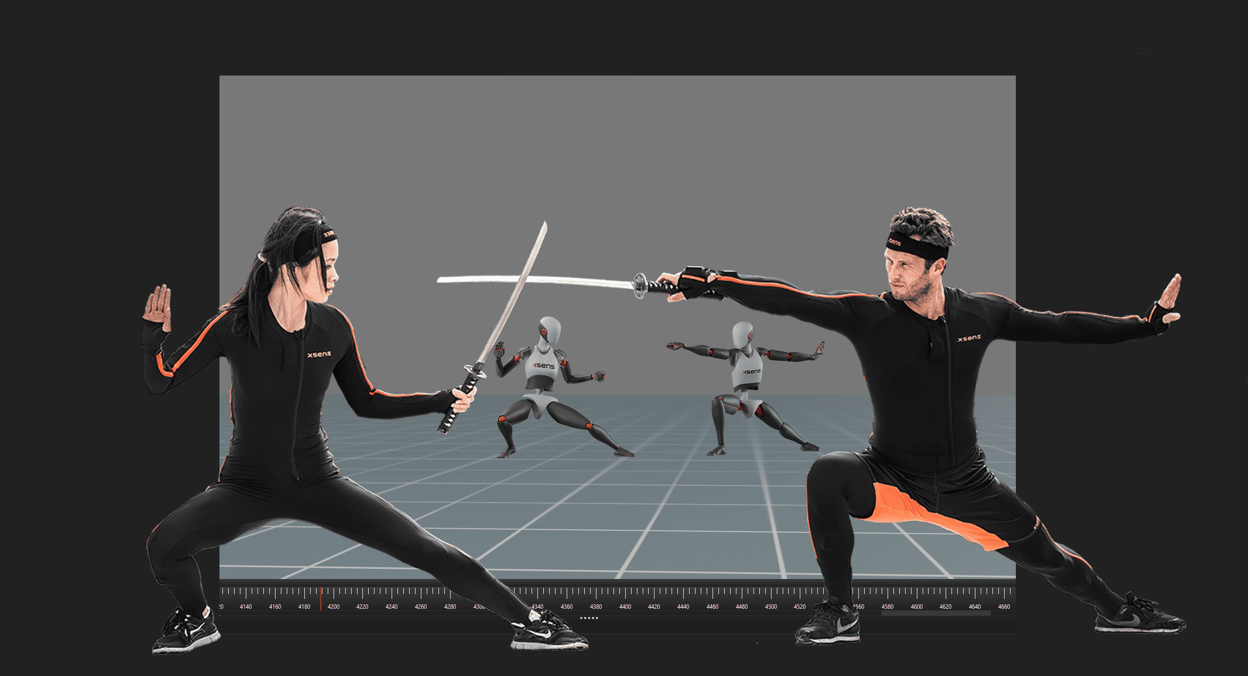 Xsens Full Body Motion Capture Including Finger Tracking Bundles